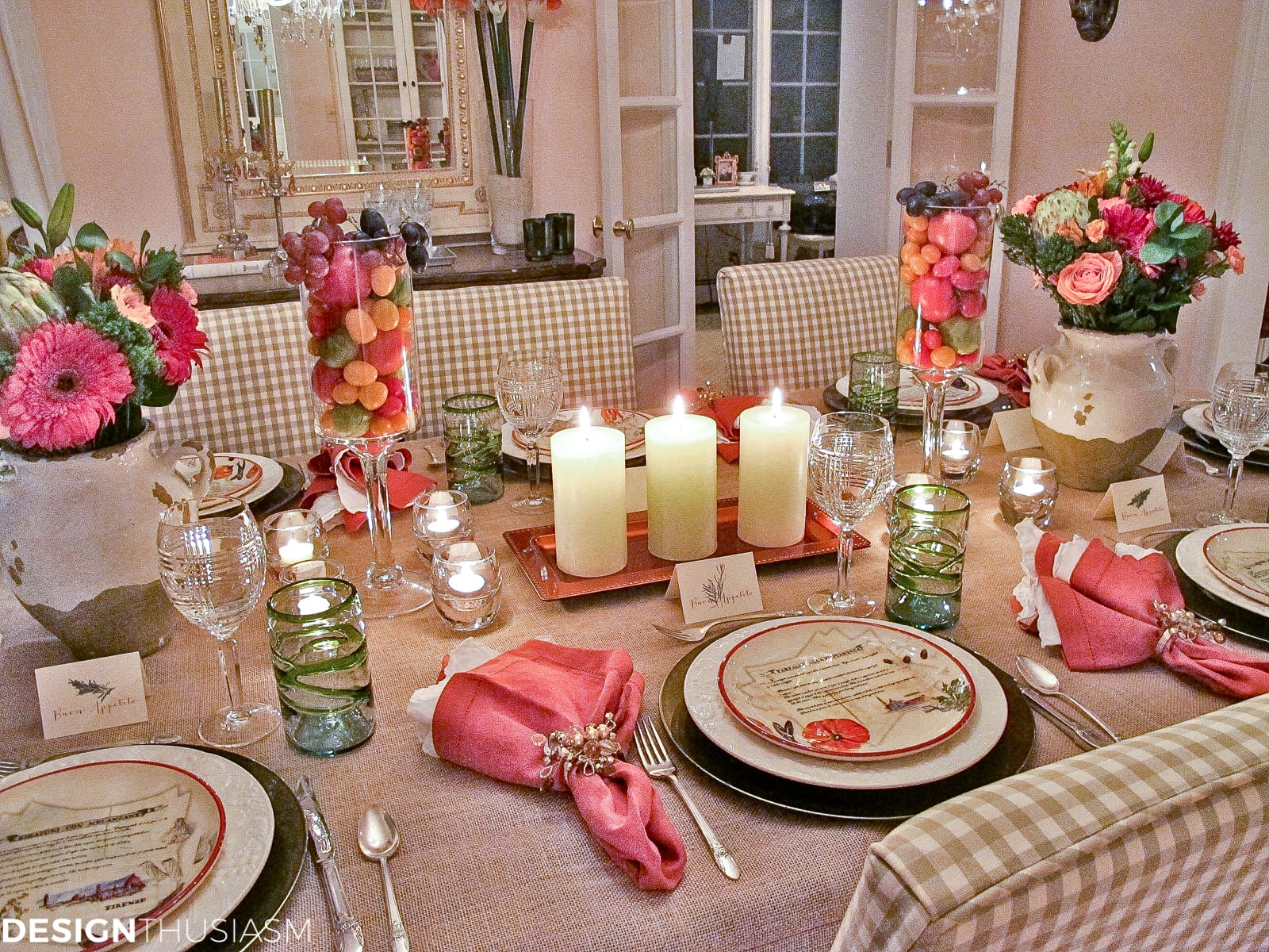 Simple Tuscan Tablescape Ideas For An Italian Themed Party