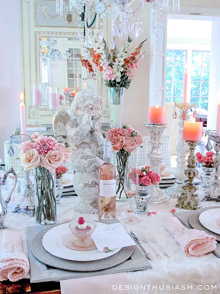 Chippy Dinner Party: Setting a Table with Shabby Chic Accessories