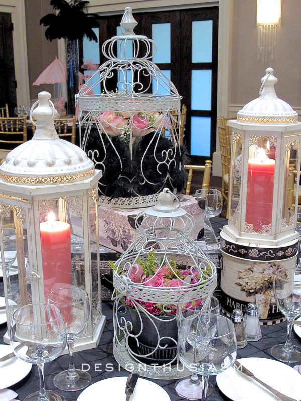 A Paris Themed Party: April in Paris Centerpieces for a Spring Event
