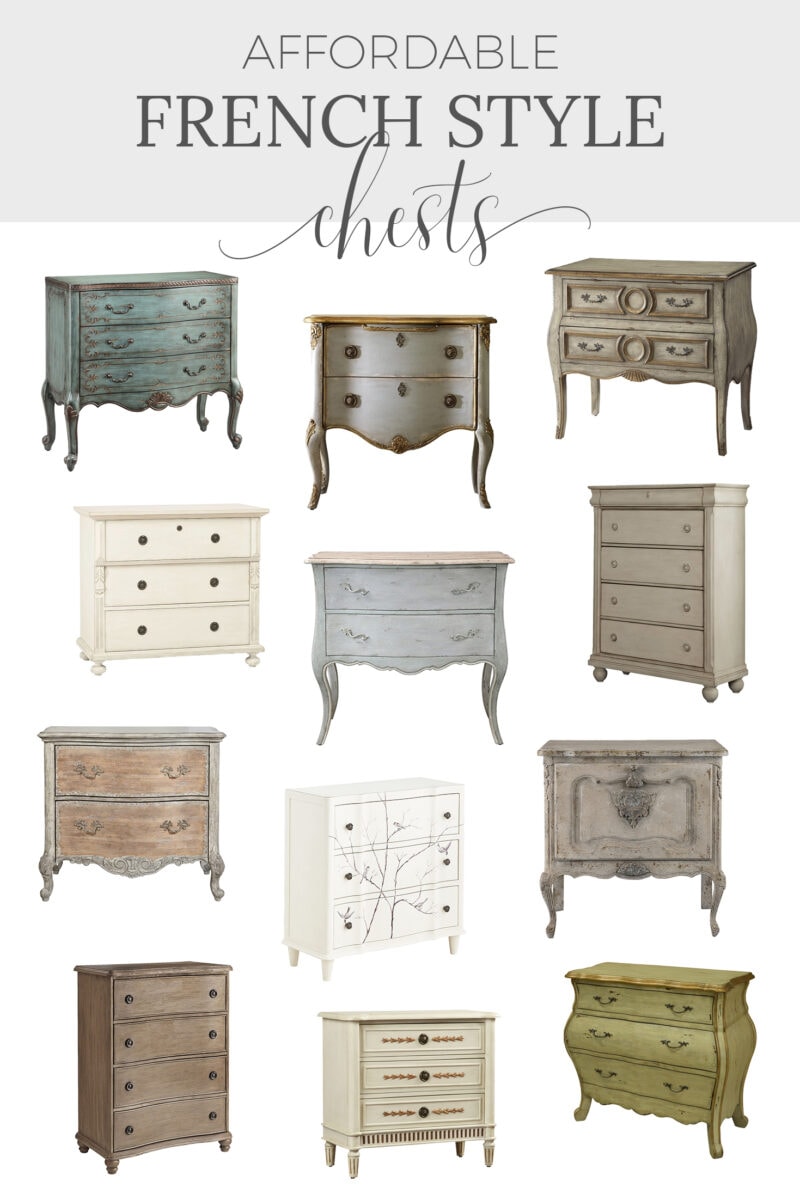 Shopping for and Styling a French Chest of Drawers