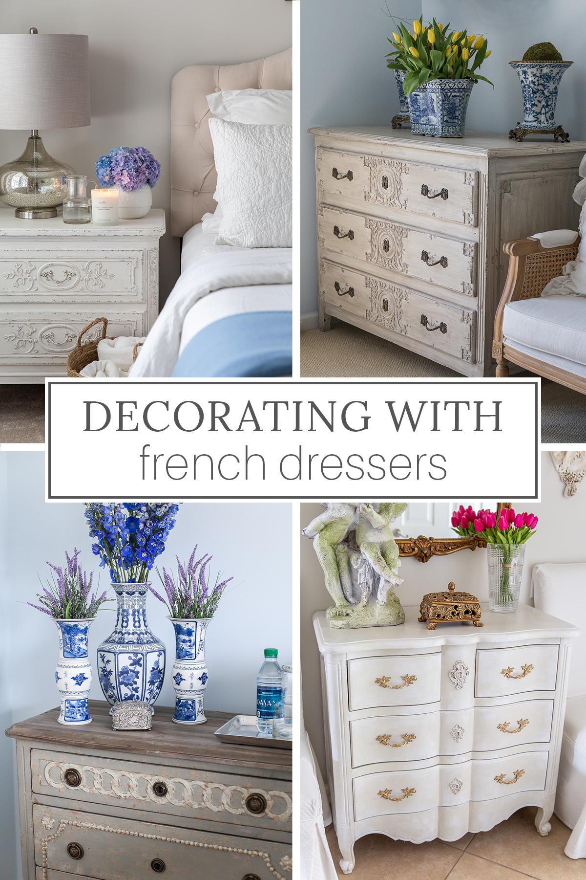 Shopping for and Styling a French Chest of Drawers
