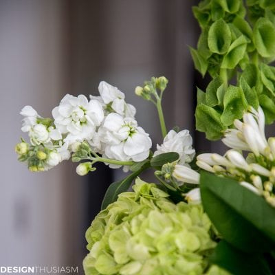 Inviting Spring Into Your Home with an Arrangement of Green Flowers