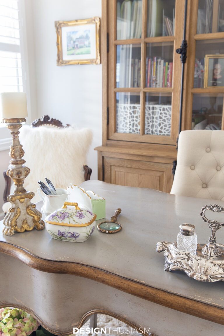 French Country Office Decor Ideas: How One Item Can Unify a Room
