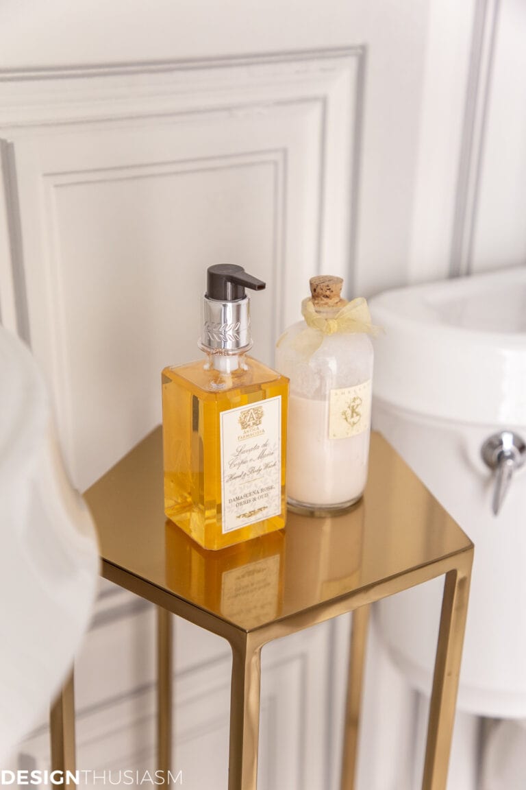 Powder Room Ideas: Elegant Powder Room Makeover on a Budget