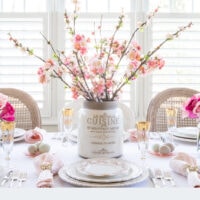Easter Ideas: Using Blush Pink in Your Easter Table Decor