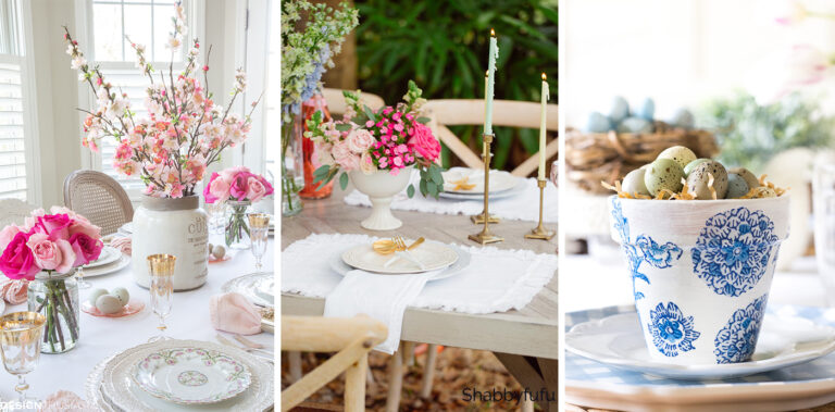 Easter Ideas: Using Blush Pink in Your Easter Table Decor