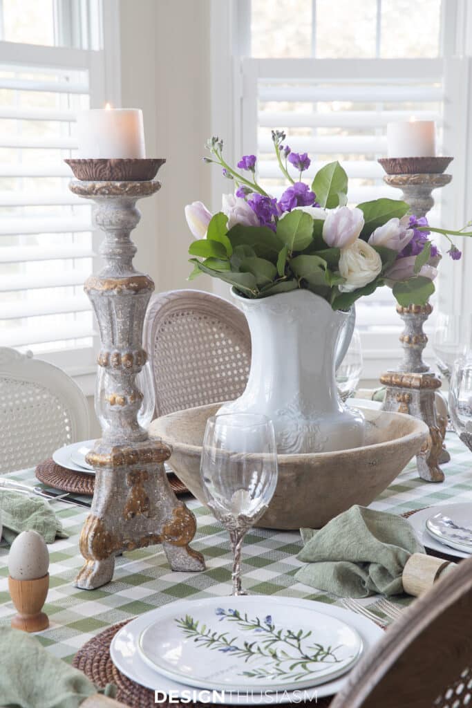 Natural Charm: Fresh and Rustic Spring Table Decor Ideas